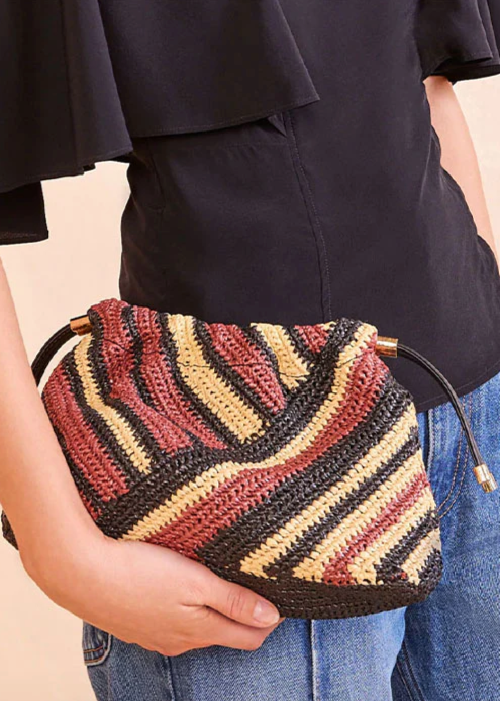 LALI MINI POUCH CANYON STRIPE – M.